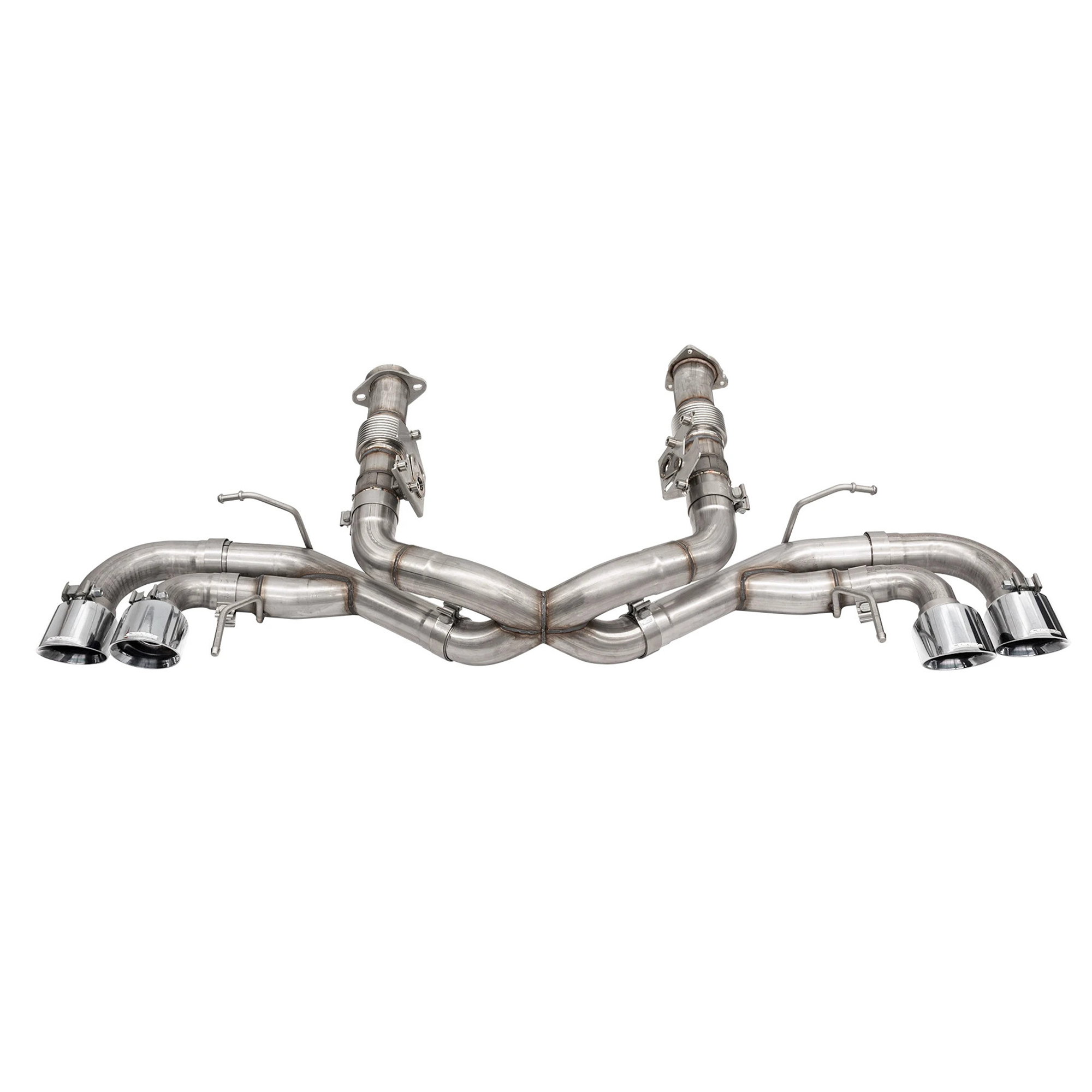 CORSA C8 Corvette XTREME Sound AFM CAT-Back Quad Exhaust & Tips