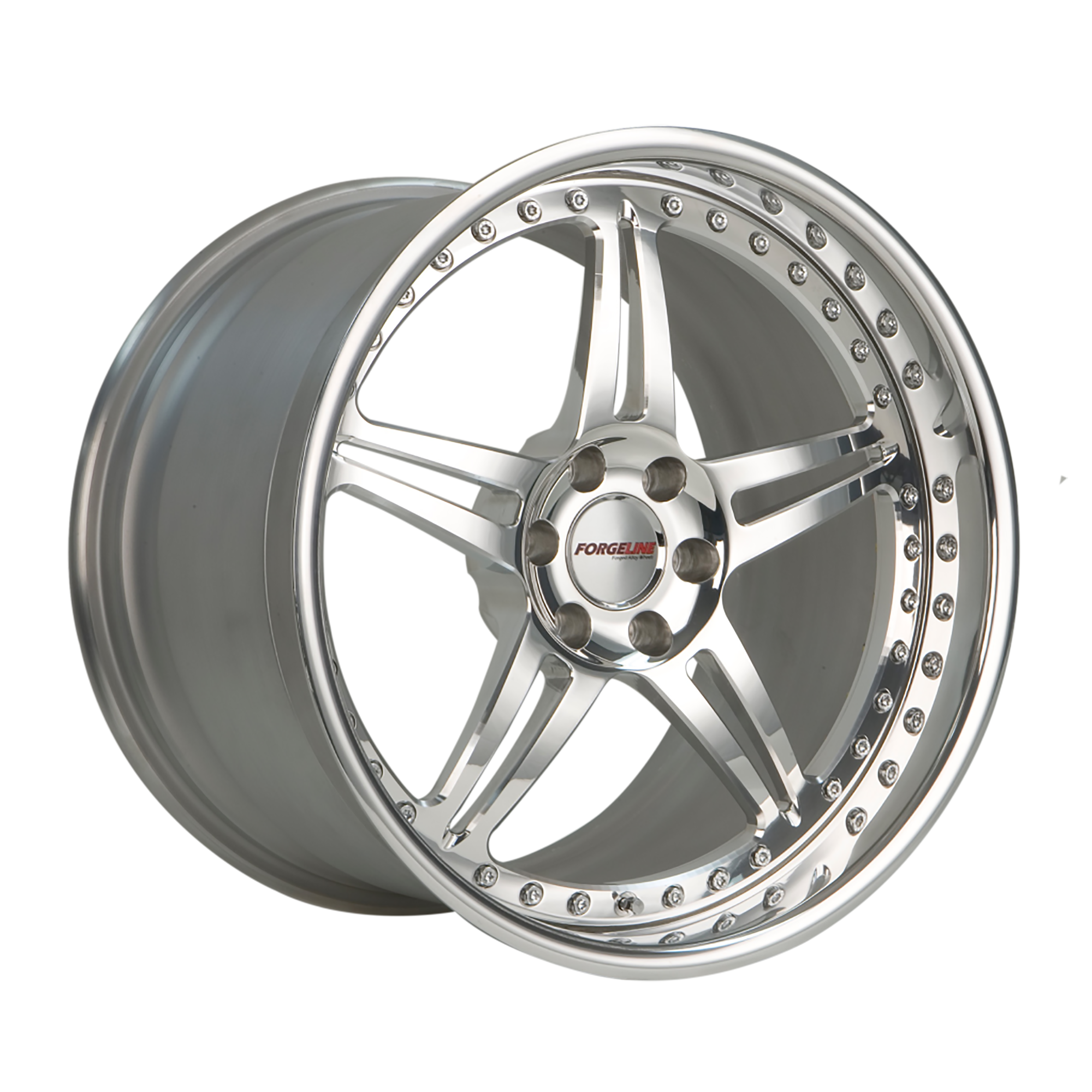 Forgeline SP3P Split 5-Spoke 3-Piece Forged Aluminum Wheel
