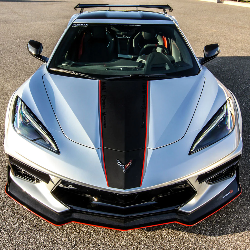 Nowicki Autosport Design C8 Corvette Concept8 Carbon Fiber Front Splitter