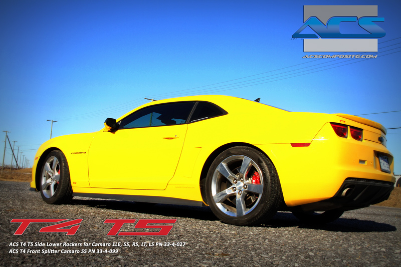 ACS Side Rockers Camaro SS, RS, LS, LT 2014