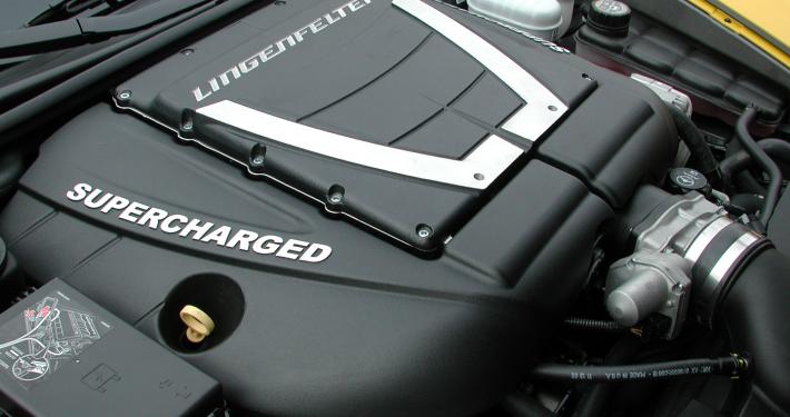 C6 Corvette 366 CID LS2 Edelbrock E-Force TVS2300 Supercharger 600 HP