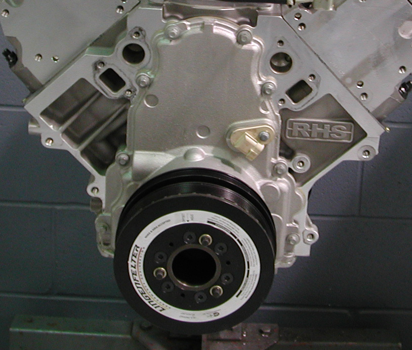 Lingenfelter RHS Tall Deck Block Timing Cover Kit - Wet Sump LS Engine