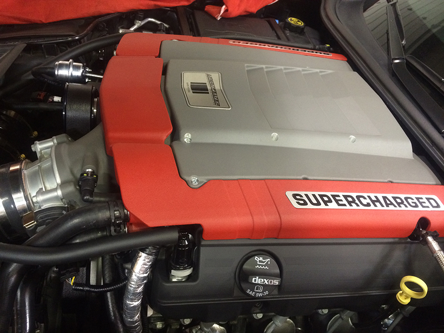 Lingenfelter Logo C7 Corvette E Force Supercharger Dry Sump W/Tuner 2014-15
