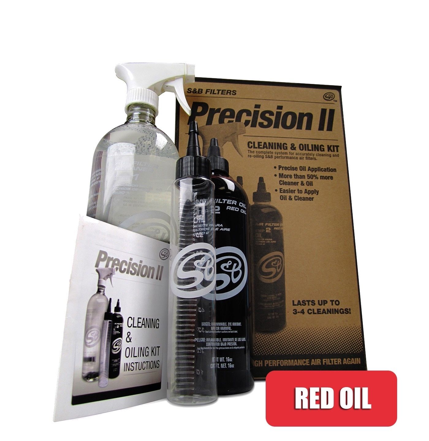 S & B Precision II Air Filter Cleaning Kit