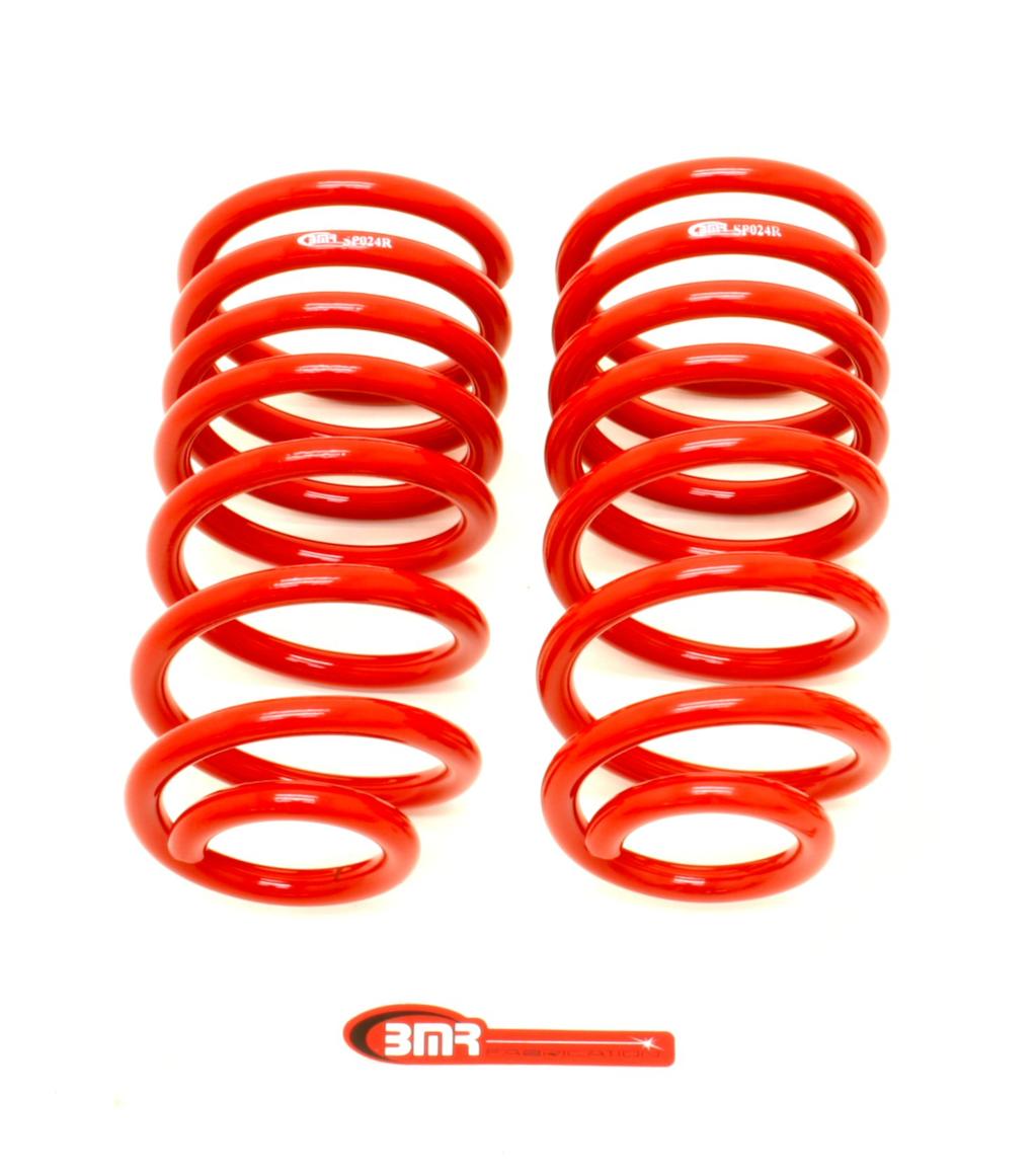 BMR Camaro SS Coil Springs Rear 460 Spring Rate 1.4 Inch Drop 2010-12