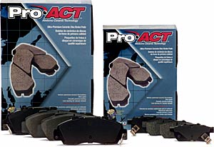 Akebono Ceramic Brake Pads C5 Corvette 1997-04 C6 2005-07
